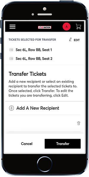 Live Nation - Mobile Tickets